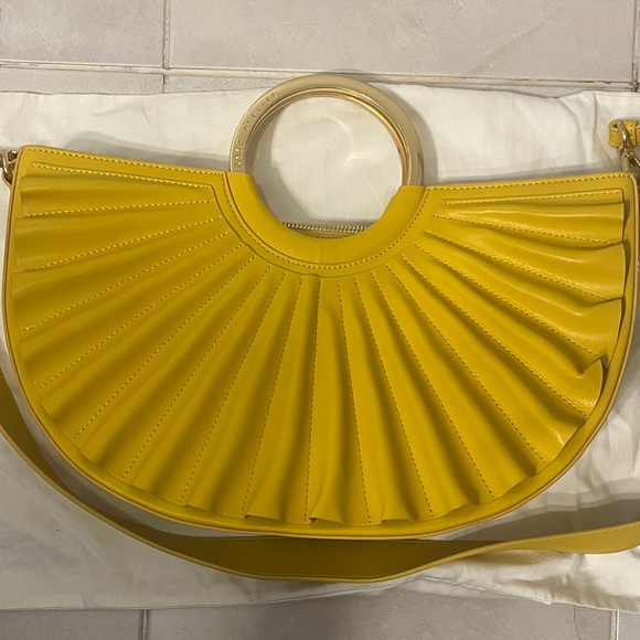 Alkeme | Bags | Alkeme Atelier Water Moon Satchel Bag Yellow | Poshmark